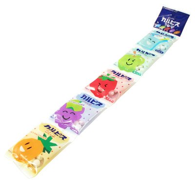 Kawaii Calpis Ramune Soda Fruit Candy 5-Pack