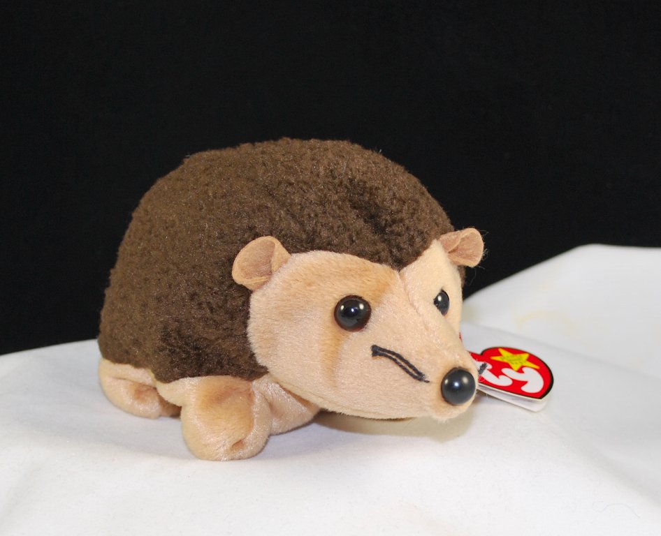 Retired Ty Prickles The Hedgehog Beanie Baby 4220