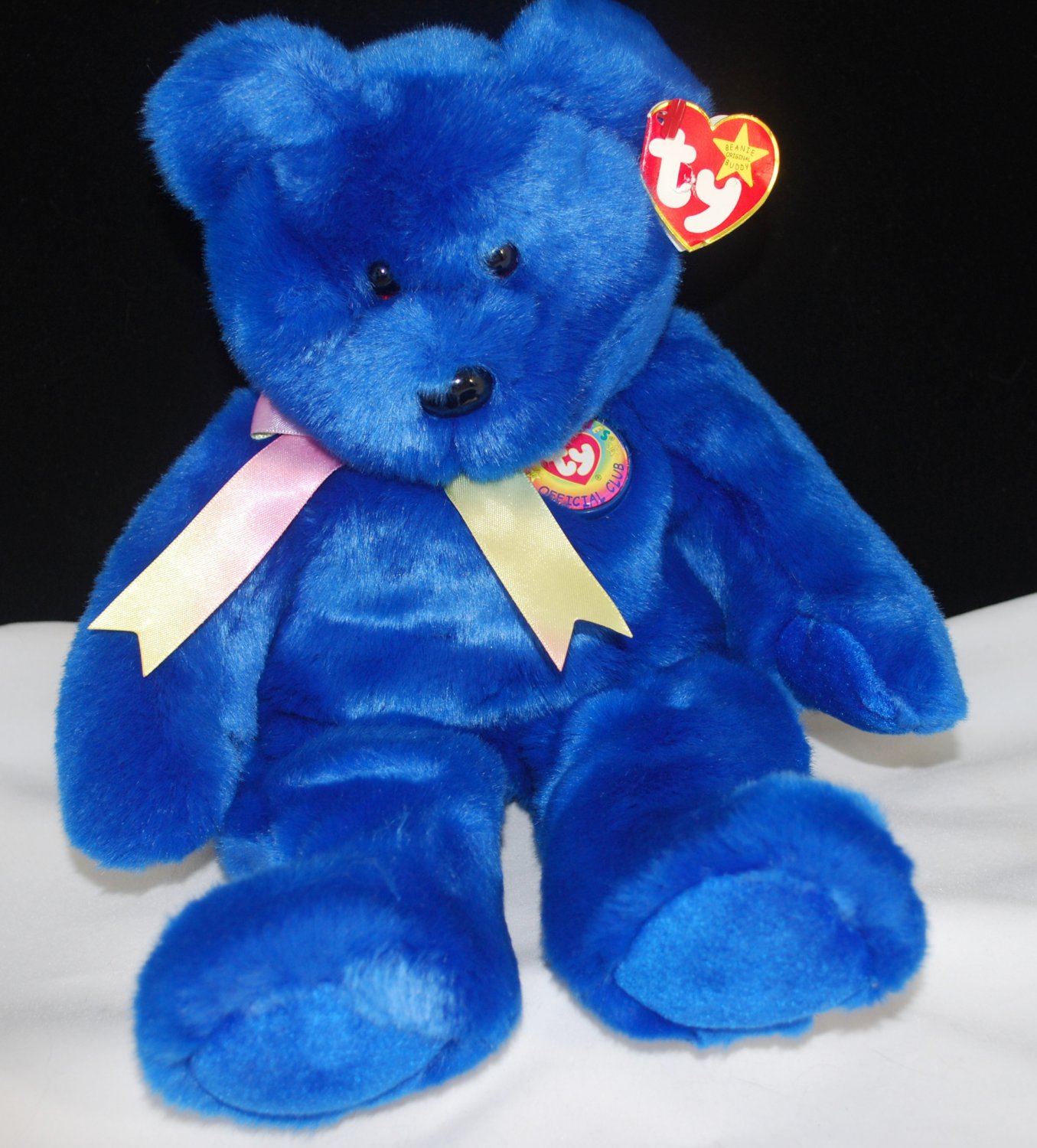 Ty Clubby the Official Club Beanie Buddy Plush Style 9990