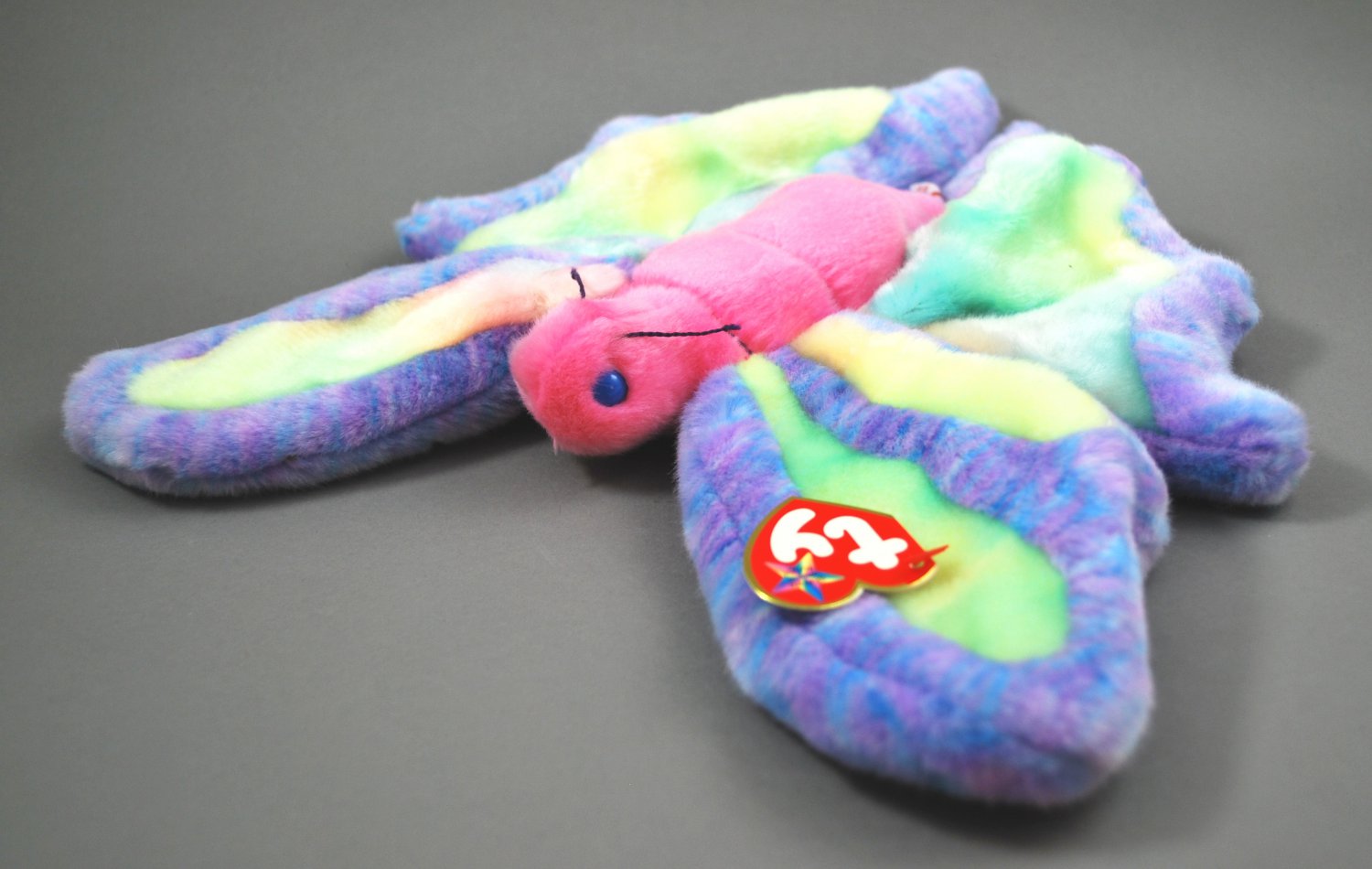 Ty Plush Beanie Buddy Flitter the Butterfly Style 9384
