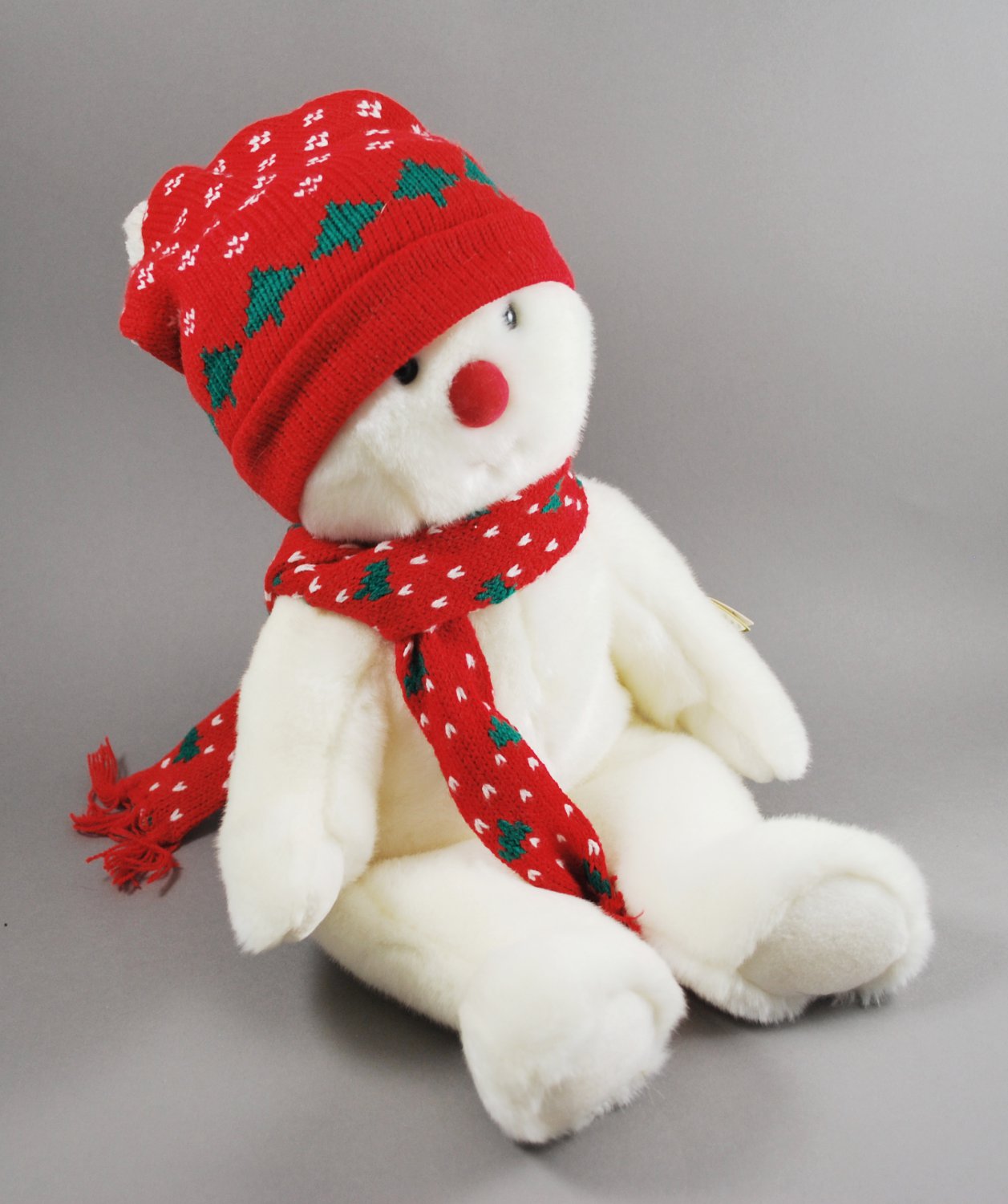 Winter Holiday Snowboy the Snowman Ty Beanie Buddy Plush Style 9342