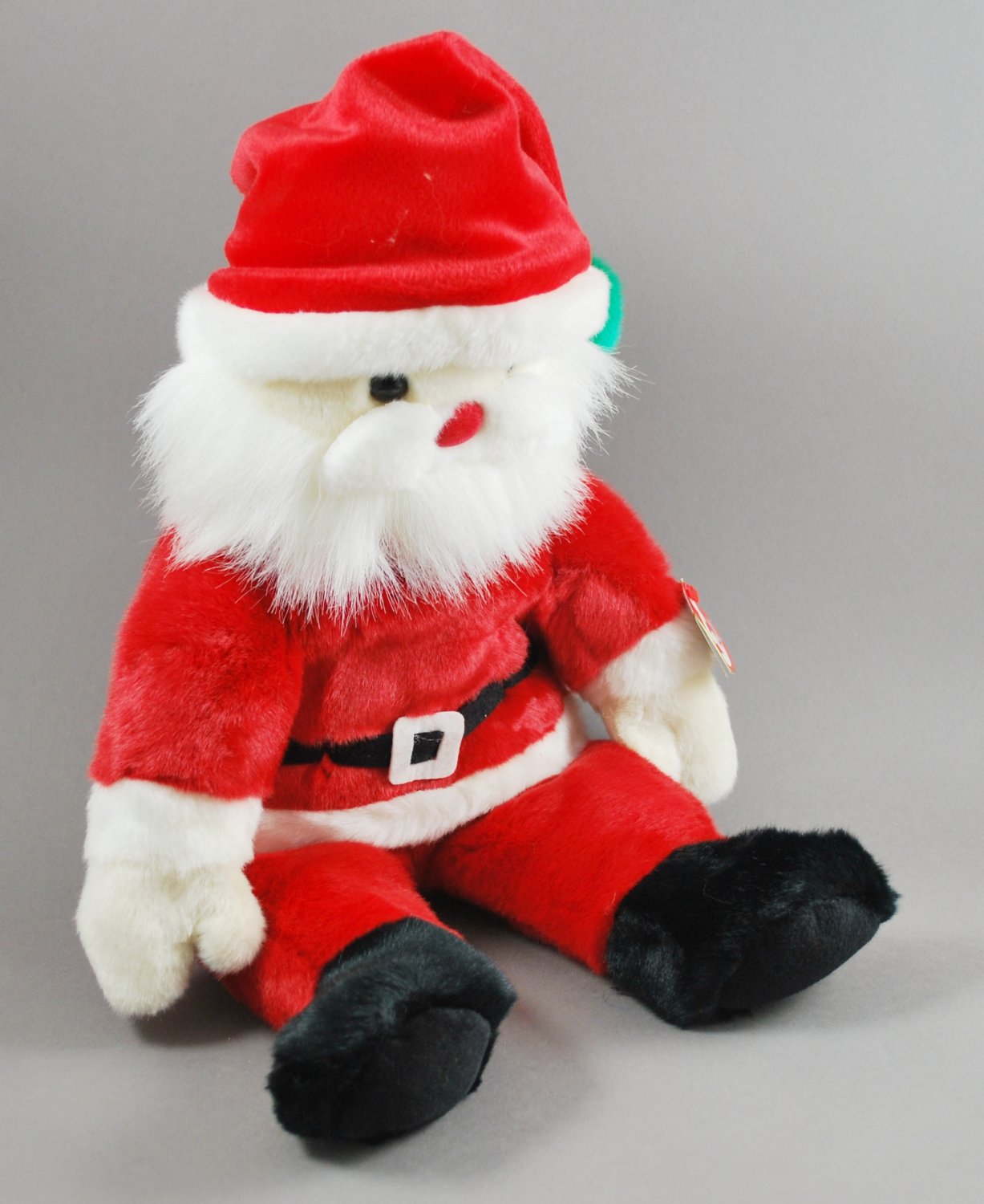 Santa Claus Christmas Ty Plush Beanie Buddy Style 9385