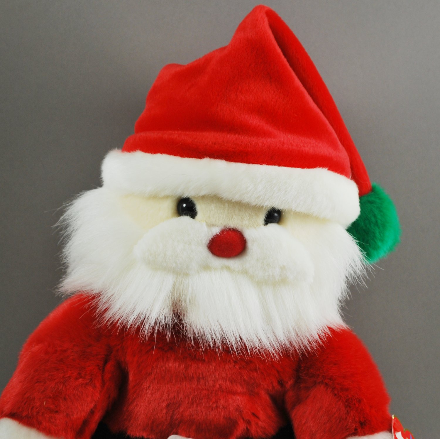 Santa Claus Christmas Ty Plush Beanie Buddy Style 9385