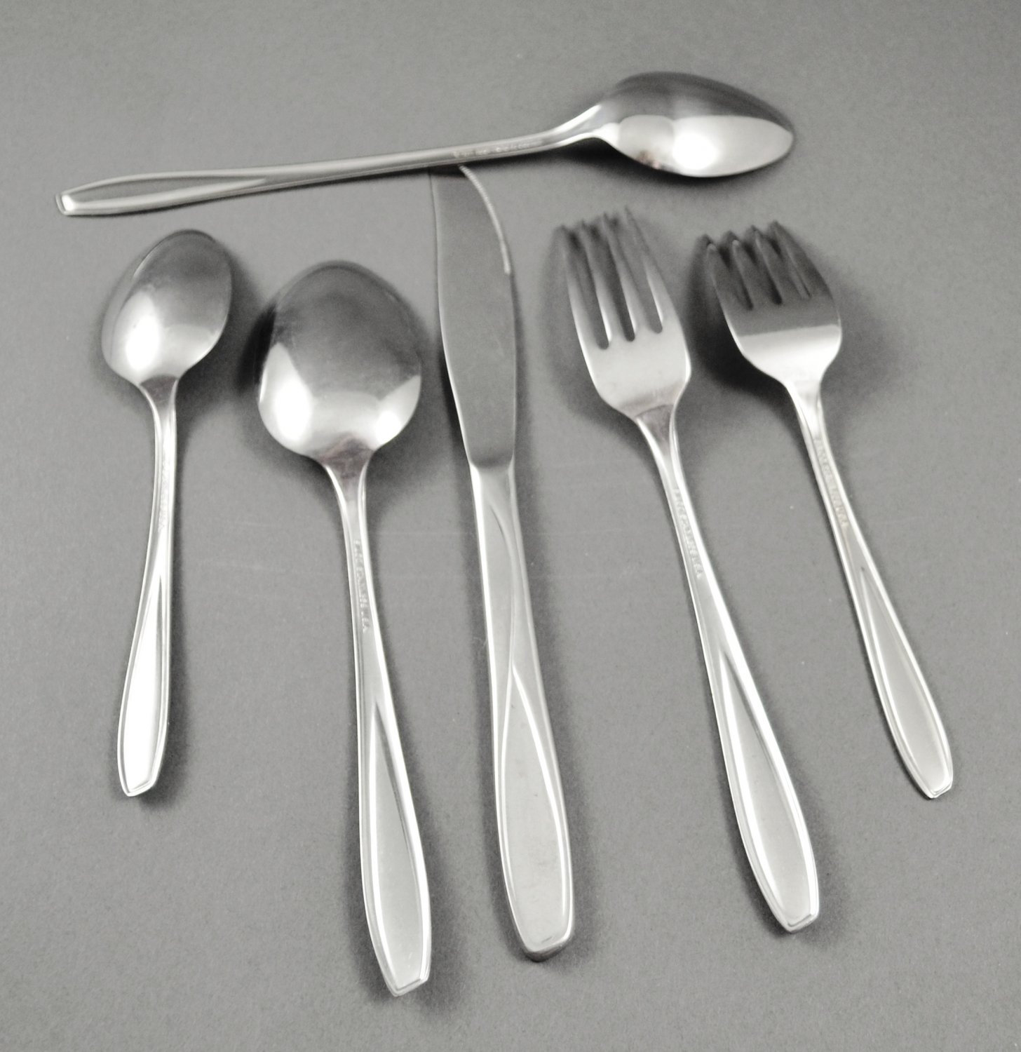 International Silver Silco Stainless U.S.A. Panorama 6-Piece Place Setting