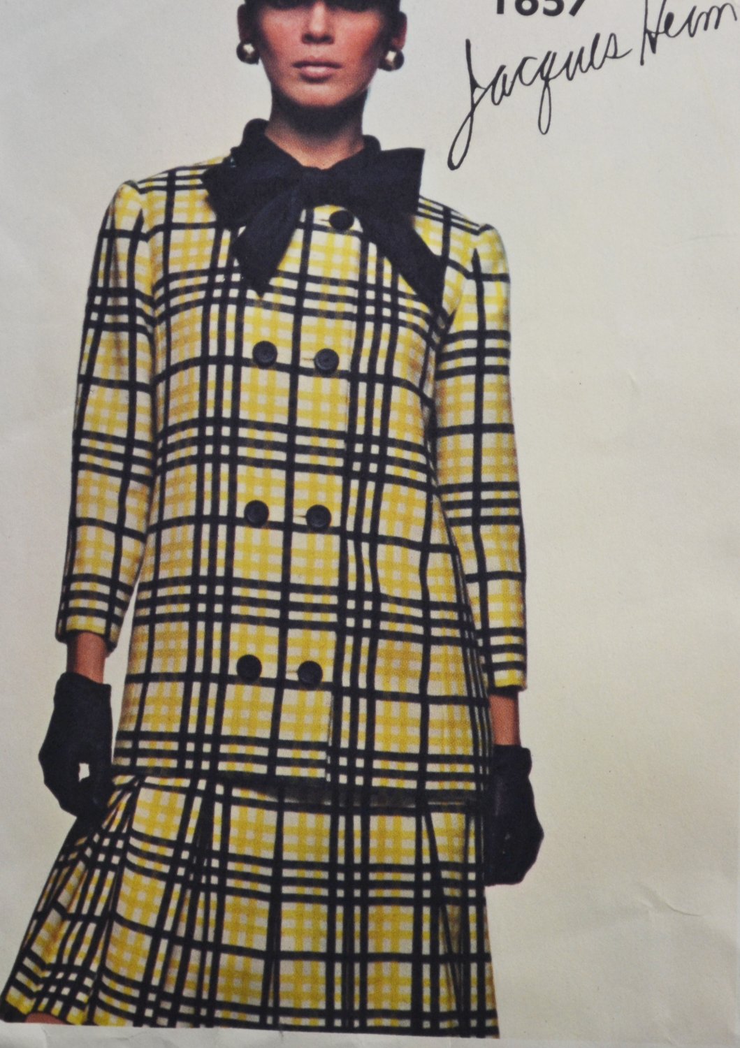 Vogue Paris Original Pattern 1657 Jacques Heim Suit & Blouse Size 12