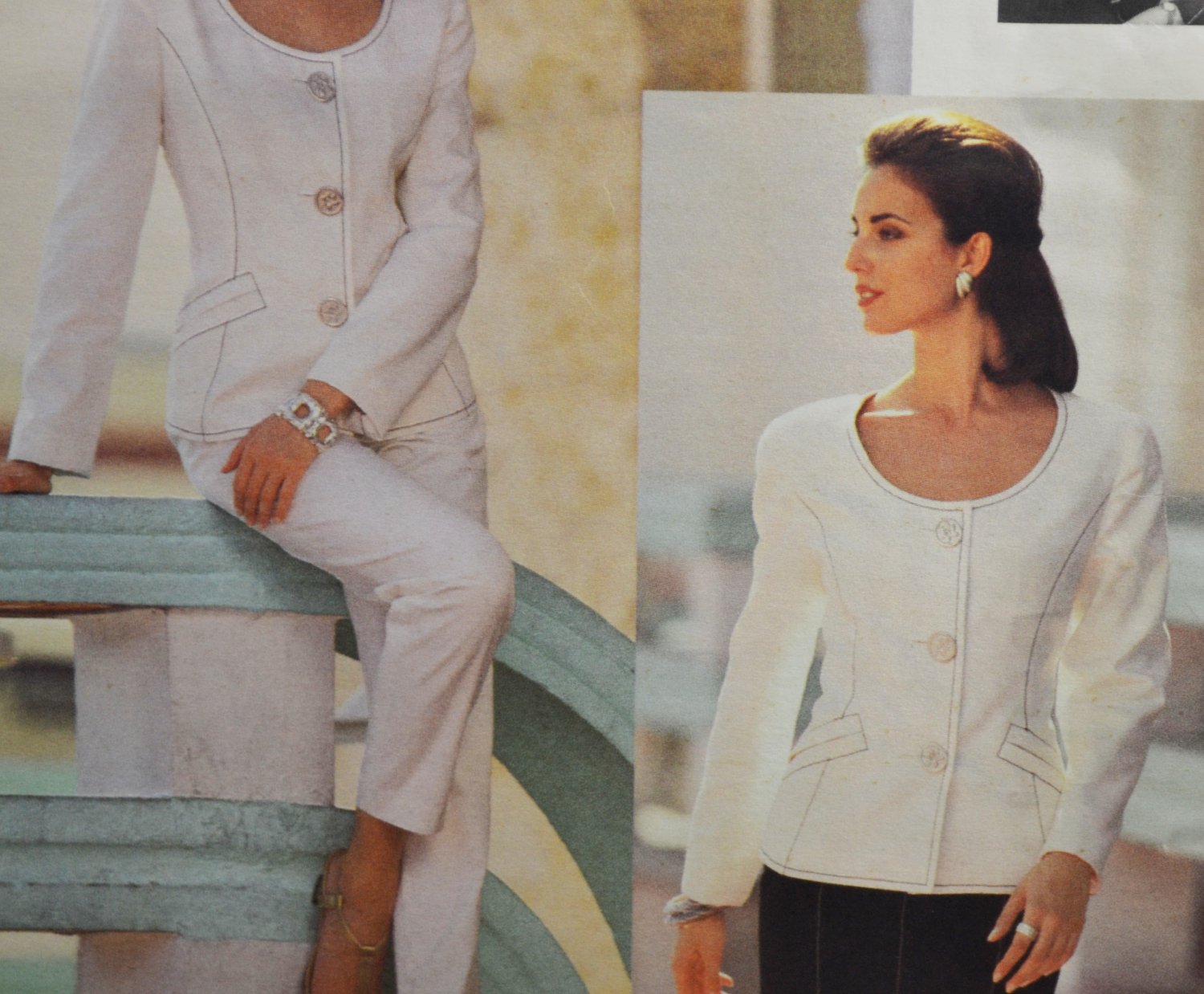 Vogue Attitudes 2898 Charlotte Neuville Jacket Pants & Skirt Misses ...