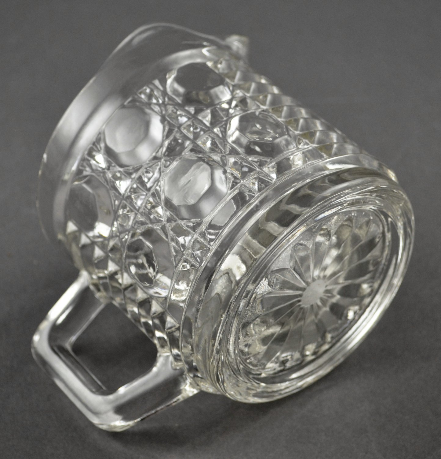 Vintage Windsor Crystal Creamer Indiana or Federal Glass
