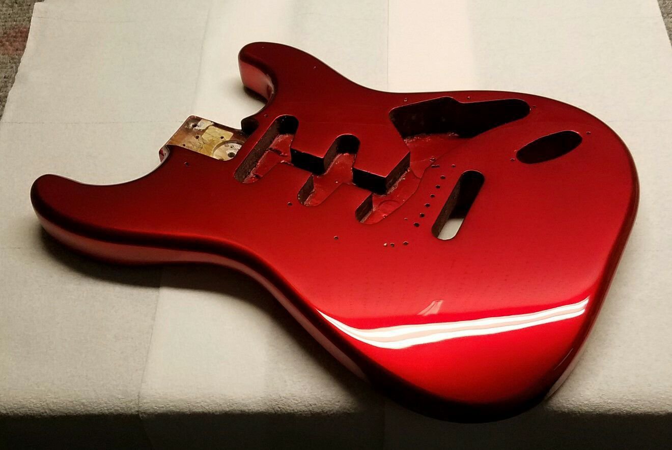Kandy Color Paint Job on your Guitar or Bass Body