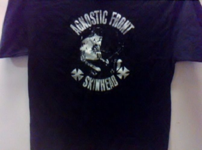 Agnostic front band punk Rock music Retro Best GIFT T-SHIRT