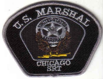 U.S.MARSHAL CHICAGO SRT POLICE PATCH ILLINIOS COPS CSI LAWMAN