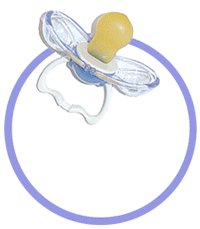 RazBaby Keep it Klean self-closing Pacifier BUGSY BEETLE