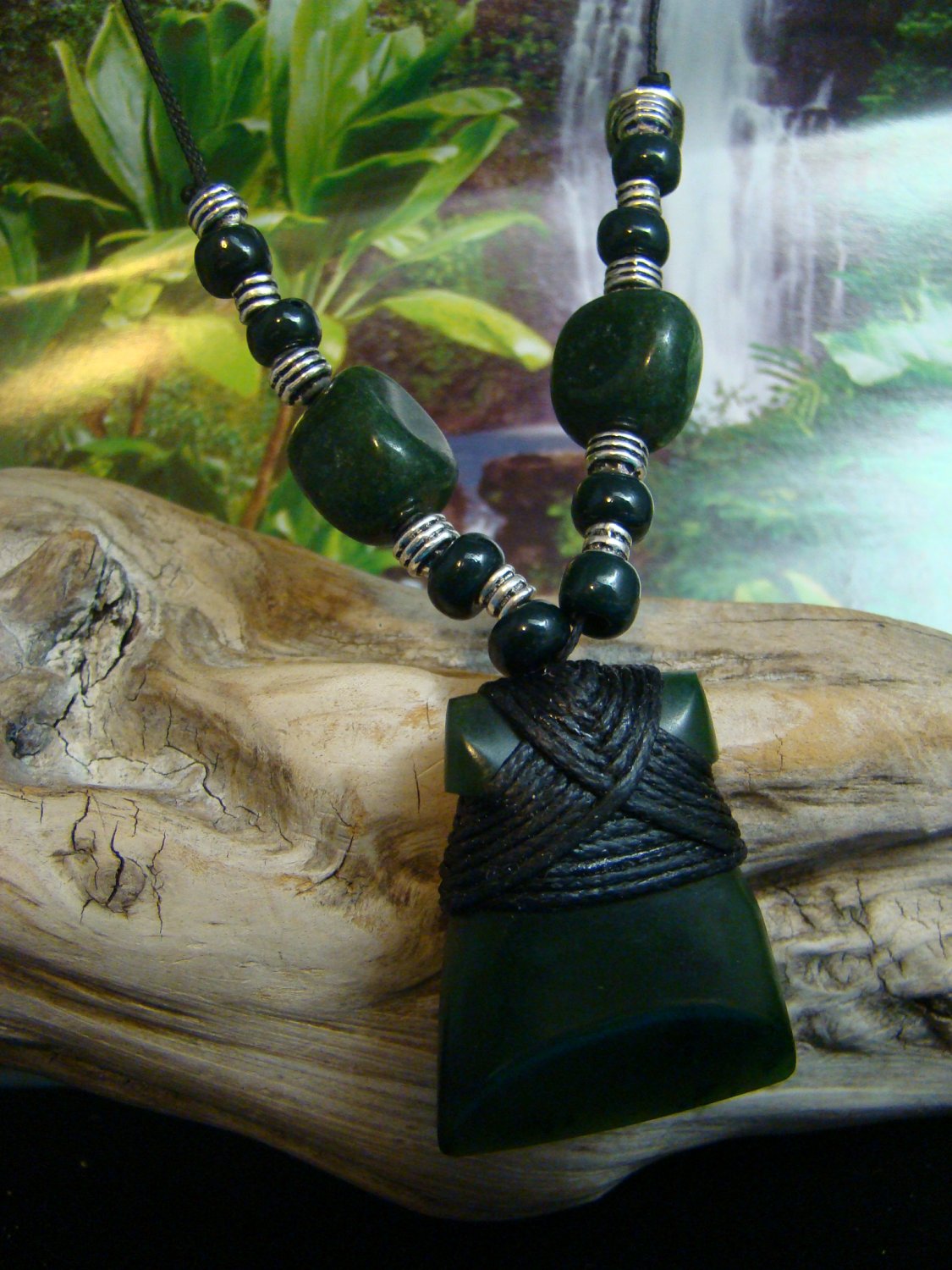 New Zealand Maori GreenStone Jade Adze Toki - Pounamu, Kawakawa ...